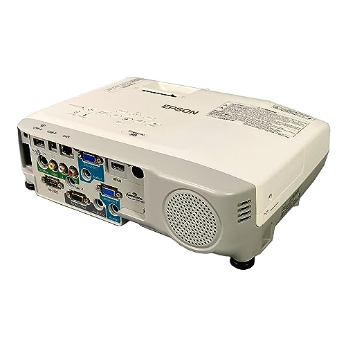 Epson PowerLite 98 Projector 3000 Lumens HD 1080i HDMI H577A, Bundle: Remote Control, Power Cable, HDMI Cable