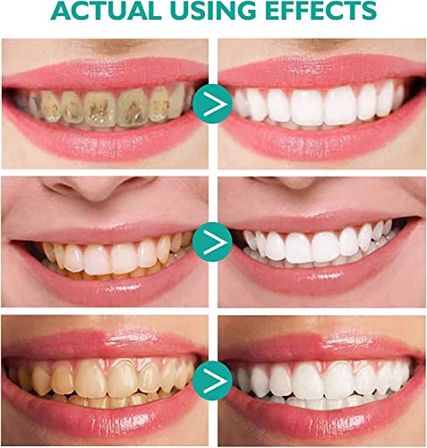Teeth Whitening Toothpaste Foam-Baking Soda Toothpaste,Ultra-fine Mousse Deeply Clean Gums,Intensive Stain Removal,Travel Friendly, Easy to Use,Oral Care Toothpaste Replacement Mouth Wash Water(60ml)