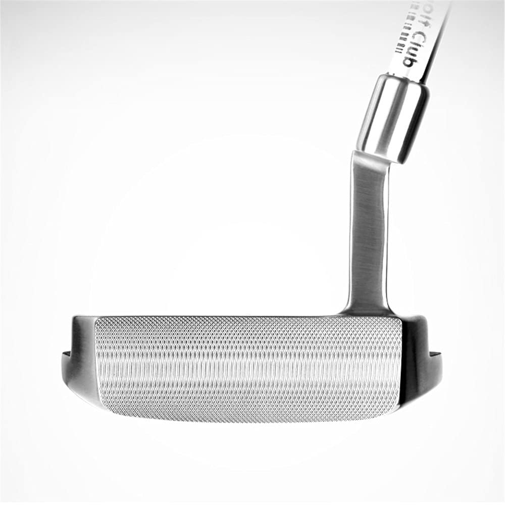 Golf Putters Mens Mallet Putter Womens Golf Club Putter with Golf Ball Picking Function and Golf Headcover (Silver)