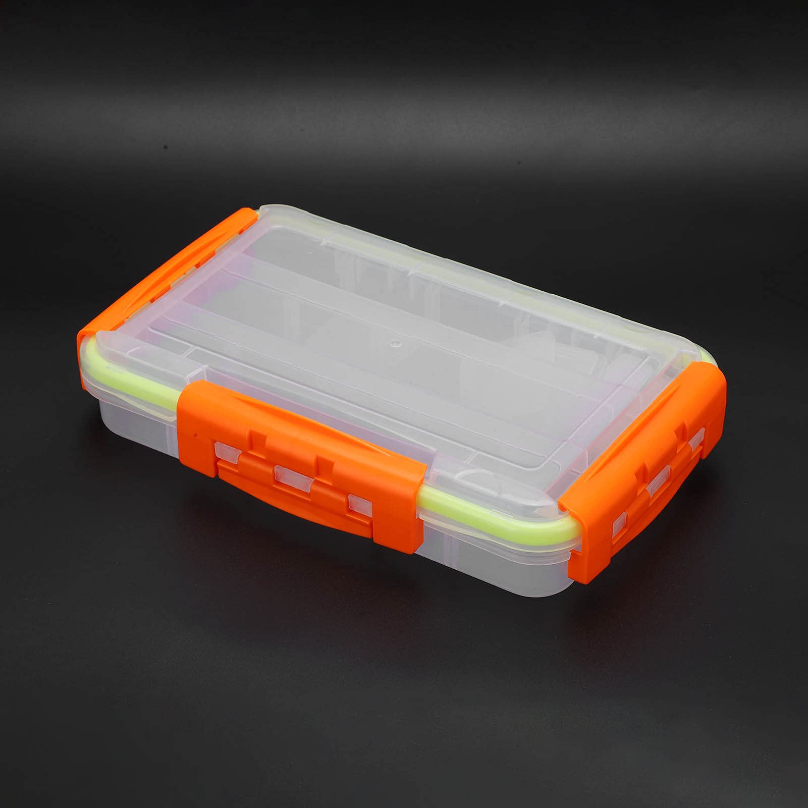 Fishing Tackle Organizer, Bait Storage Box Transparent Safe Seal for Fishing for Fisherman