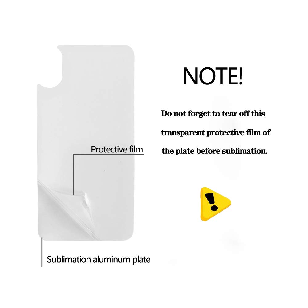 G HEAT-GOO 5PCS Sublimation Phone Case for iPhone XR 6.1 Inch Sublimation Blanks Printable Blank Phone Cases Customized Phone Covers for DIY