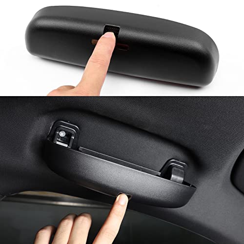 TAIKOO Car Sunglasses Holder for Volvo XC90 S90 V90 Xc60 S60 V60 Accessories,car Glasses Holder ,Protect Your Sunglasses from Scratches (for Volvo Xc90 S90 V90)