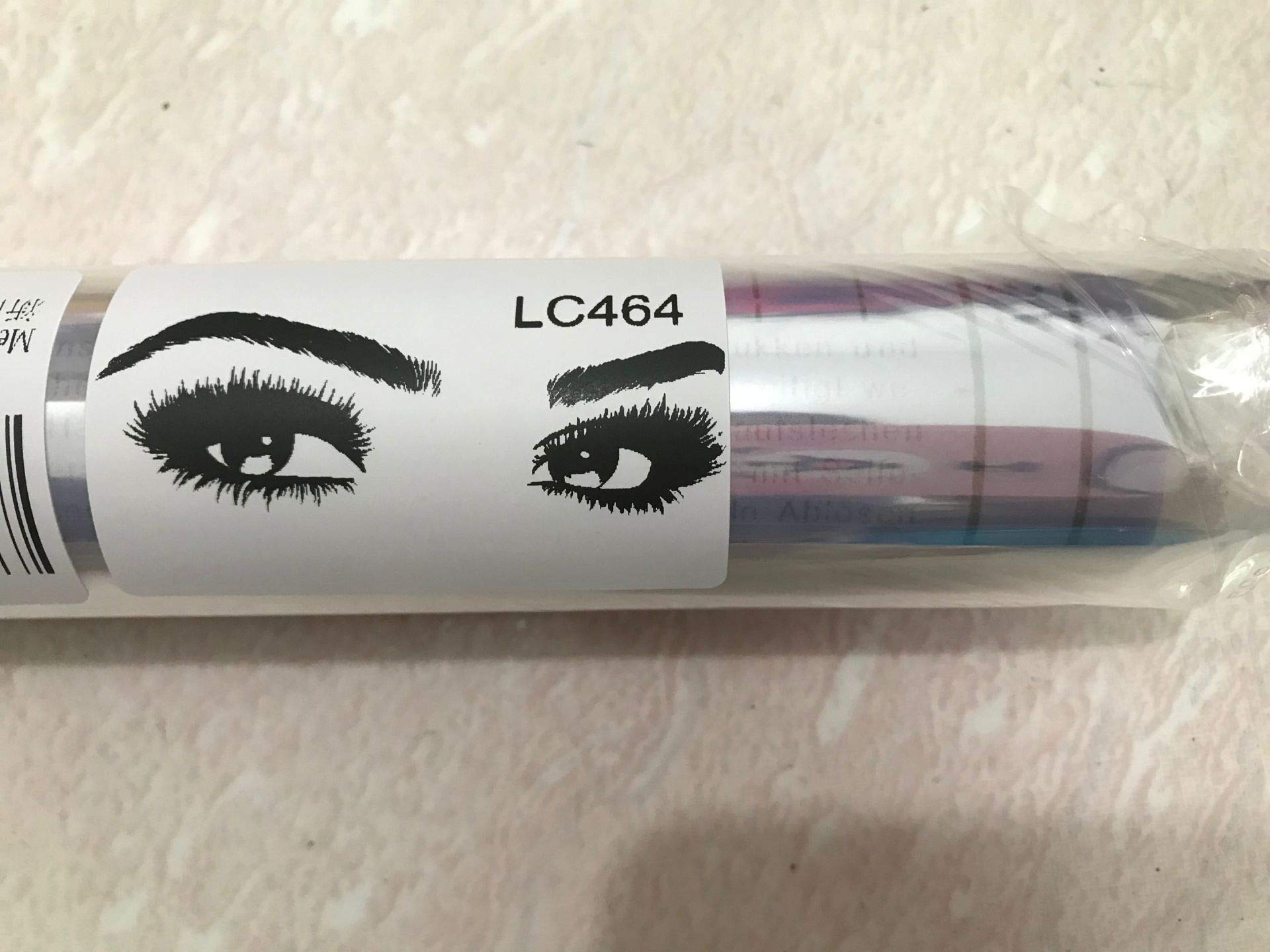 DXLING 42.5X15.3inches Beauty Salon Eyelashes Quote Eyebrow Wall Decor Stickers Make Up Eye Store Home Decoration Murals (LC464 Black)