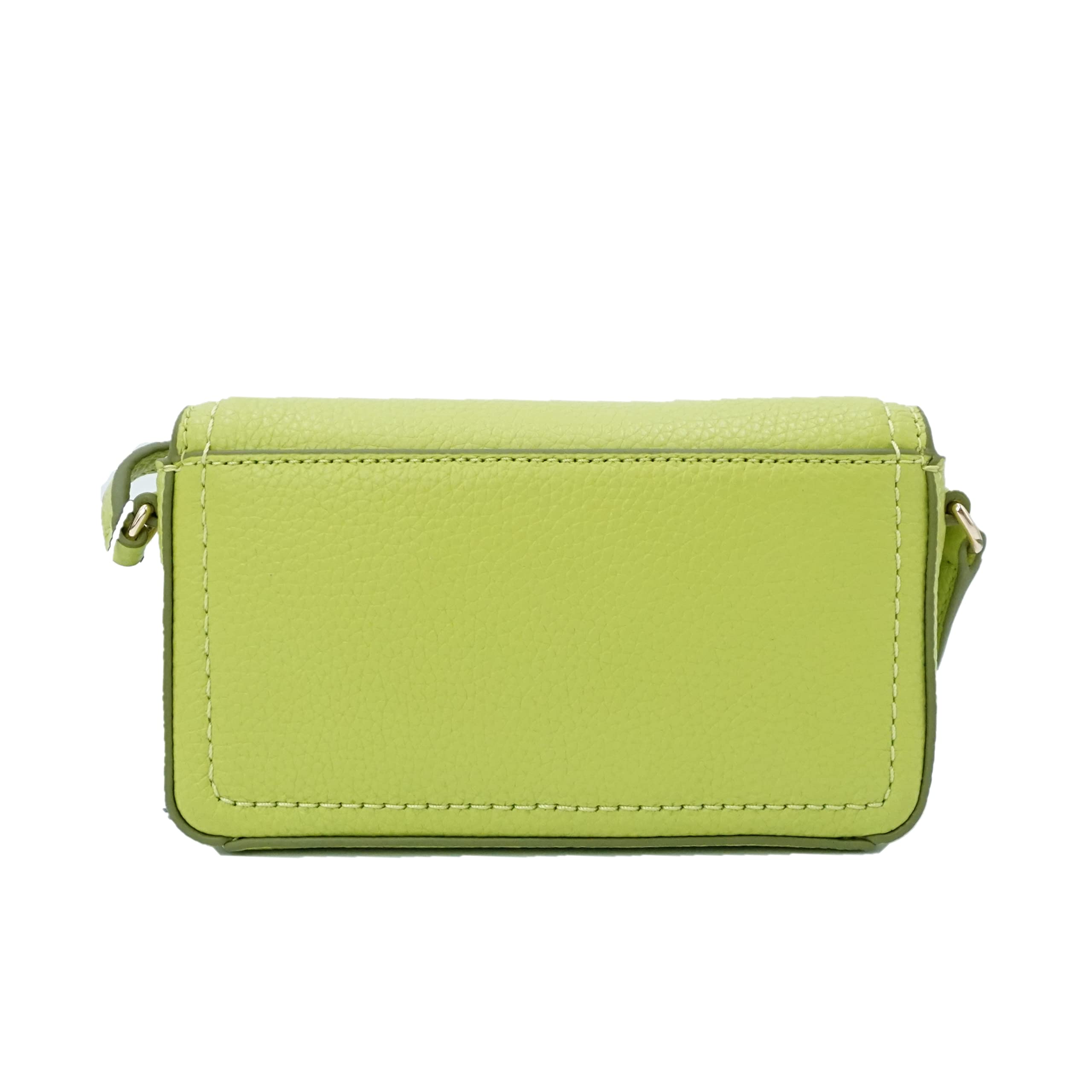 Marc Jacobs H107L0FA21-322 Green Oasis With Gold Hardware Women's Groove Leather Mini Crossbody Bag