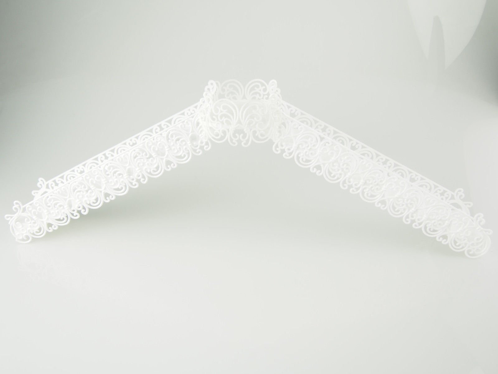 rackcrafts.com Large Jumbo Plastic Cake Stairs Platform Table Centerpiece Decor Wedding Bridal Baby Shower