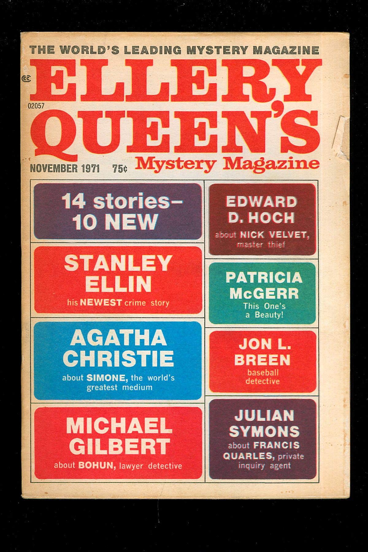 Ellery Queen 1971--November