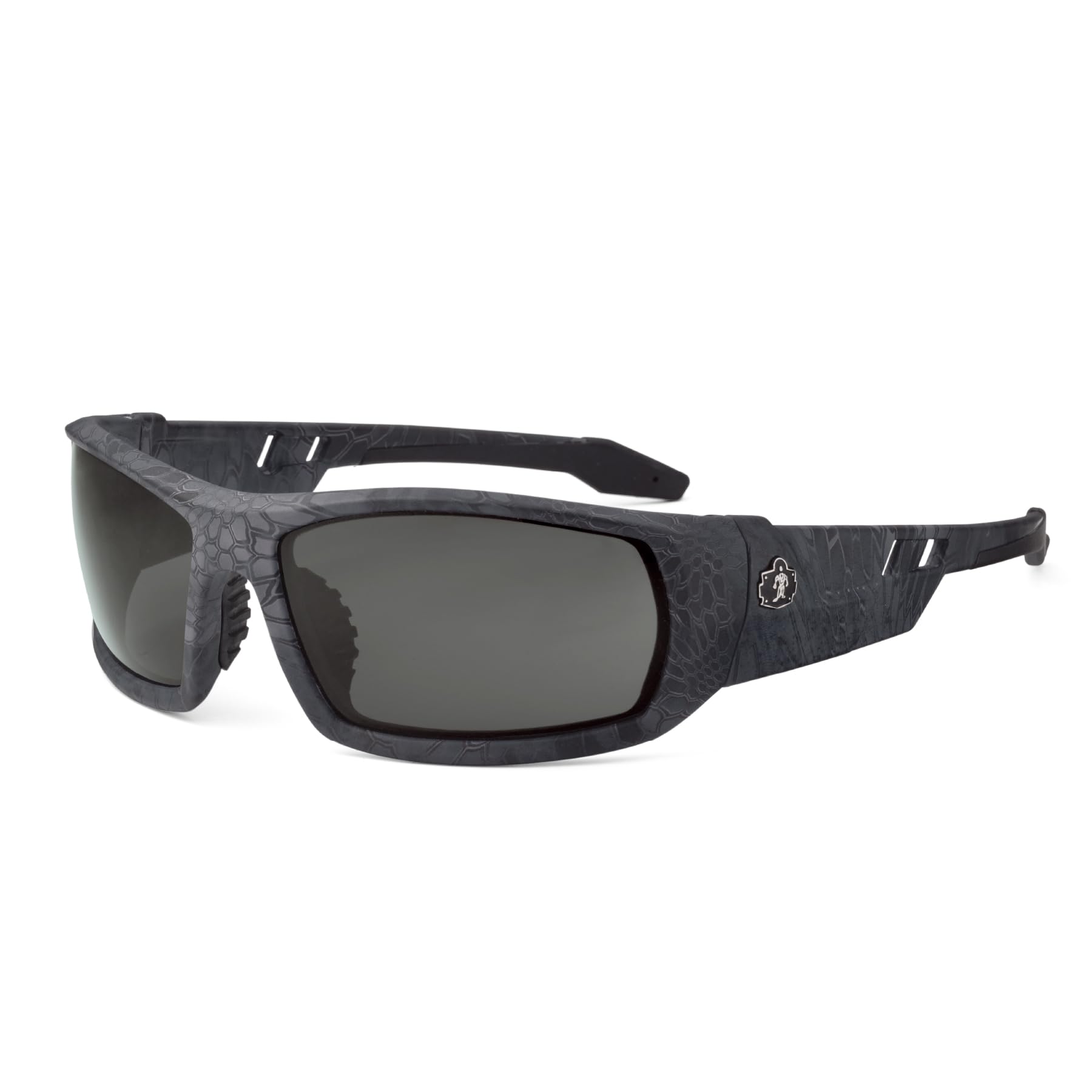 Ergodyne Skullerz Odin Polarized Safety Sunglasses - Kryptek Typhon Frame, Polarized Smoke Lens