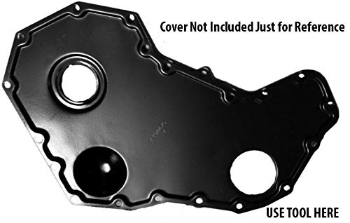 Front Cover Crankshaft Crank Seal Installation Tool For 1989-Current Cummins 3.9L 5.9L 6.7L Replaces OE 3824498 1338