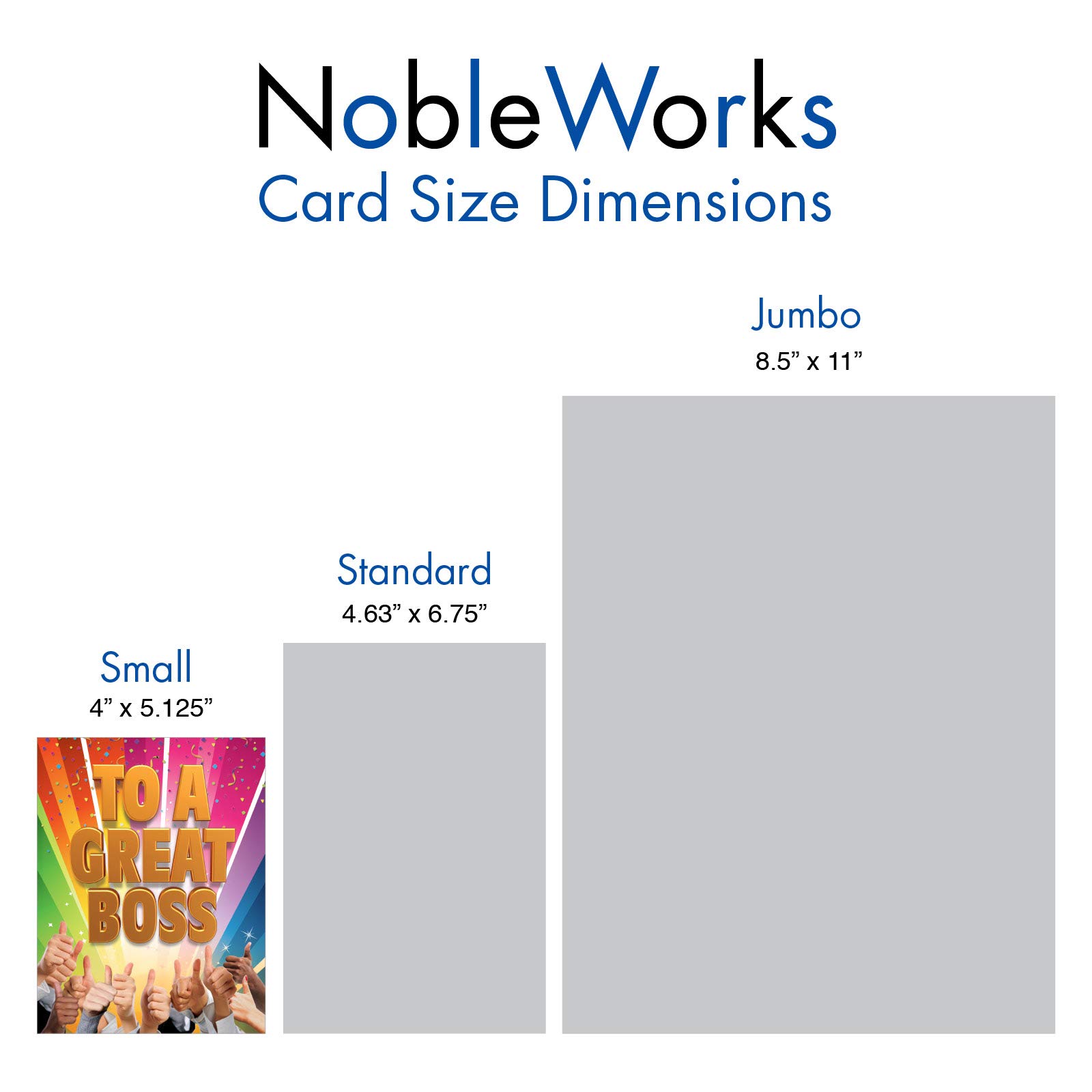 The Best Card Company Great Boss - 20 Assorted Boxed Boss Thank You Note Cards with Envelopes (4 x 5.12 Inch) - Hands Held Out in Appreciation AM5862BYG-B2x10
