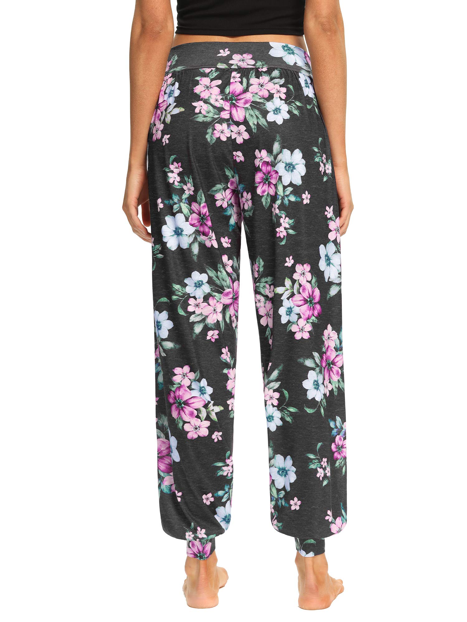 fitglam Women's Yoga Parachute Pants High Waisted Baggy Lounge Hippie Harem Pants Flowy Comfy Loose Boho Joggers Plus Size