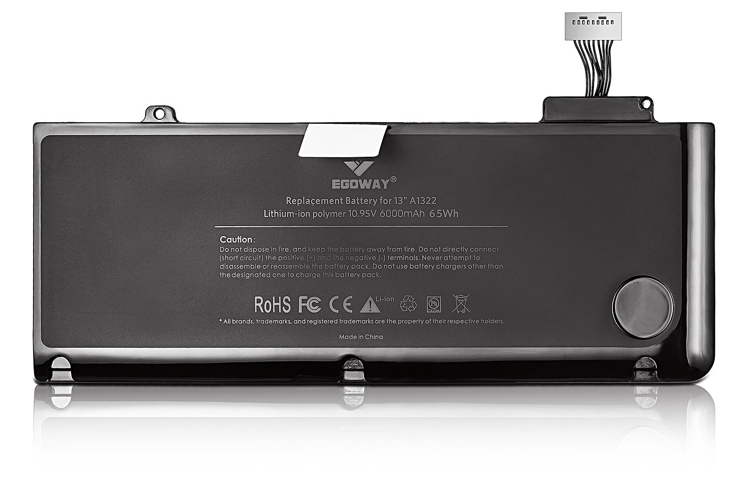 E EGOWAY Replacement A1322 A1278 Laptop Battery for MacBook Pro 13 inch A1278 A1322