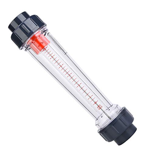 Measuring Instrumentsnbsp, Plastic Tube Liquid Meter, High Water Meter, 0.6 to 6m3 per Hour, Science Lab Flowmeters