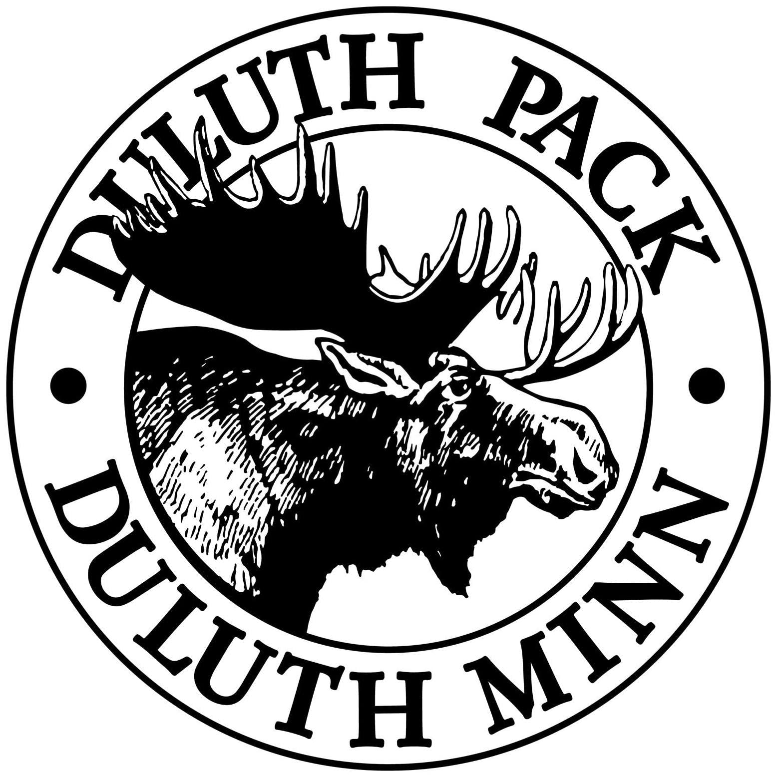 Duluth Pack Duluth Minn Unisex Canvas Travel Hiking 34L #51 Utility Pack, Black