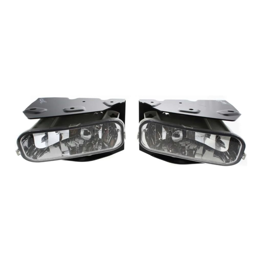 For Ford F-150 1999-2004/250 LD 1999 Fog Light Assembly XL,XLT,Lariat Model Pair Driver and Passenger Side FO2591105
