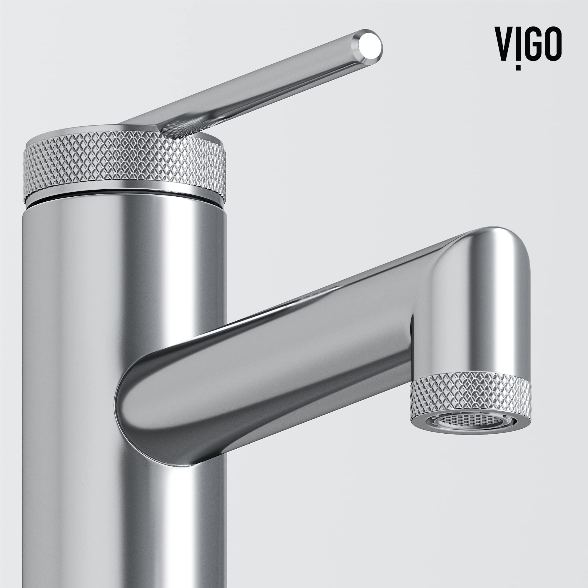 VIGO Sterling 7'' H Single Handle Single-Hole Bathroom Faucet in Chrome-VG01049CH