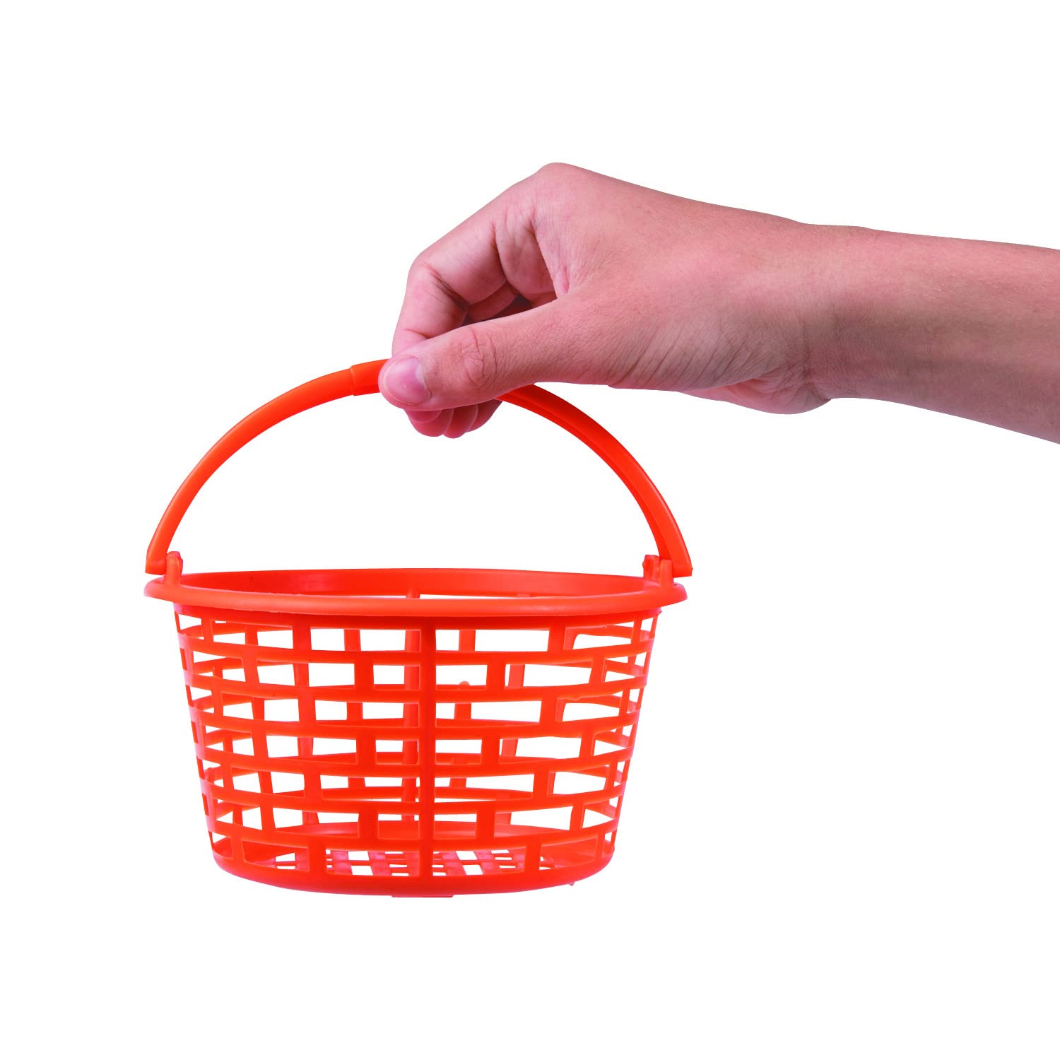 Plastic Easter Basket Buckets for Easter Party Egg Hunts Kids Easter Basket Decoration Activity - 12 Pieces