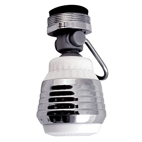 PF WaterWorks HydroSAVER Water Sense Listed Aerator Combo - Swivel Dual Spray Kitchen Aerator with Pause Lever, 2 Dual Thread Bath Aerator; PF0562