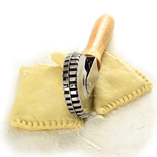 Norpro Stainless Steel Pastry Crimp-Cut-Seal, Metallic, 1 Count (Pack of 1)