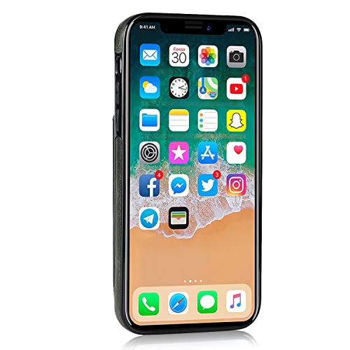 Phone Case Cover Compatible with iPhone Xs Max Leather Wallet Phone Case Stand Wrist Strap Phone Case Adjustable Wrist Strap Phone Case Compatible with iPhone Xs Max Bags Sleeves ( Color : Green )