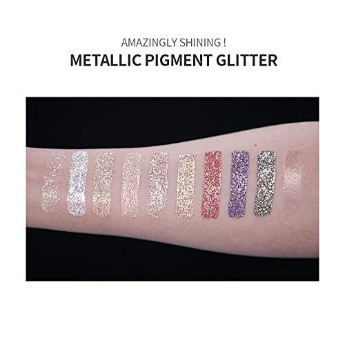 ETUDE HOUSE Mirror Holic Liquid Eyes (#PK001 Pink Ornament) | Kbeauty| Eyes Makeup | Liquid Eye Shadow with Sparkling Metallic Glitter | Long-Lasting and Quick Fixing