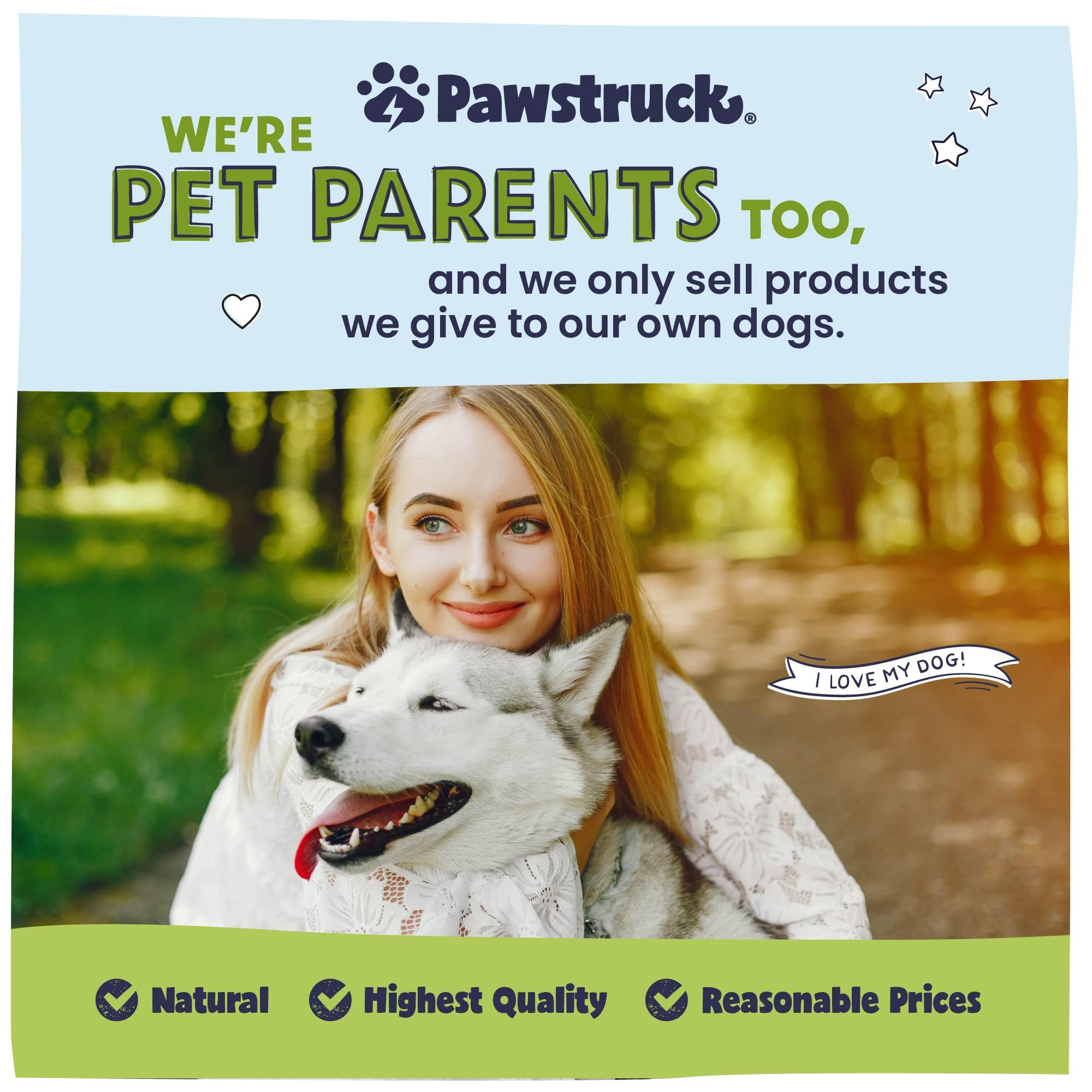 Pawstruck Natural Lamb Ears Chew Treats for Small & Medium Dogs - Healthy Low Fat, No Artificial Preservatives, Single Ingredient, Highly Digestible Animal Ear - 10 Count - Packaging May Vary