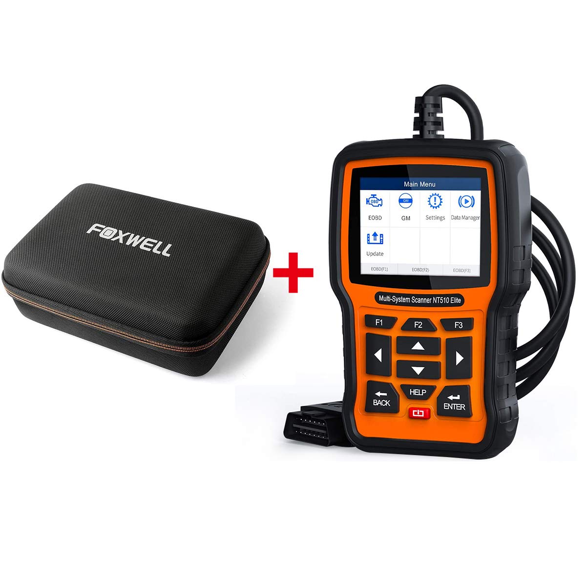 FOXWELL Car Full-System Diagnostic Tool NT510elite for GM with EVA Case