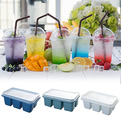 Fruit Ice Tray, Home DIY Ice Cream Summer with Lid Suitable for Making Ice, Ice Cream, Chocolate, Cake, Etc #
