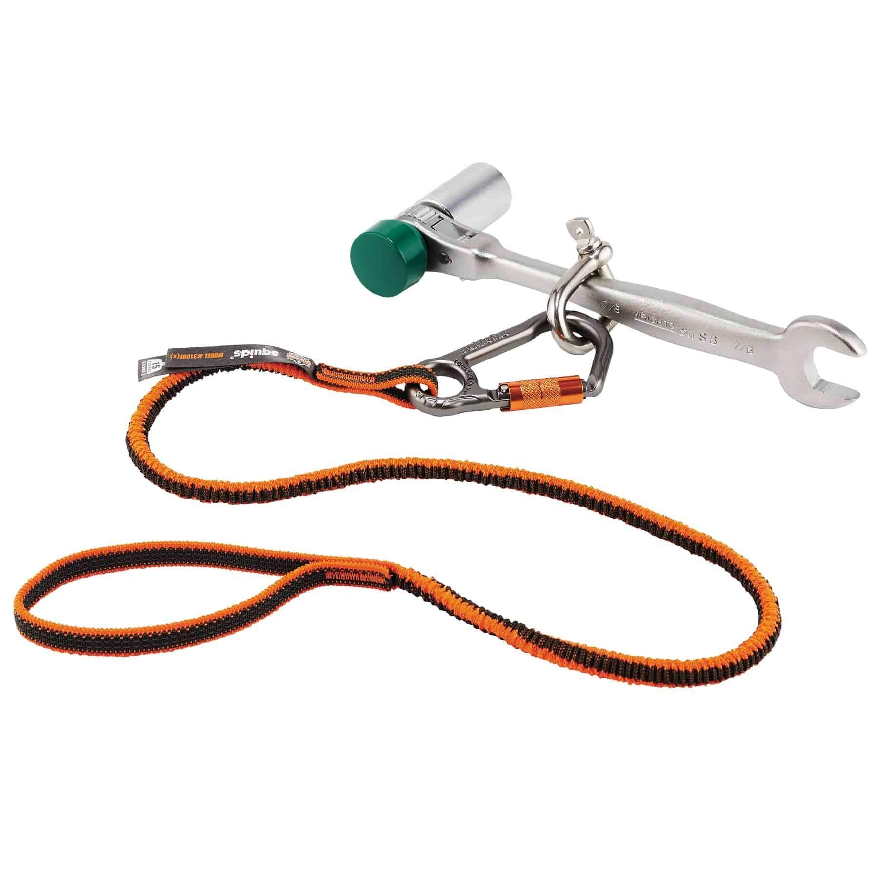 Tool Tethering Kit for Scaffholders, Includes Tool Lanyards and Attachments for Wrenches and Mallets, Ergodyne Squids 3187
