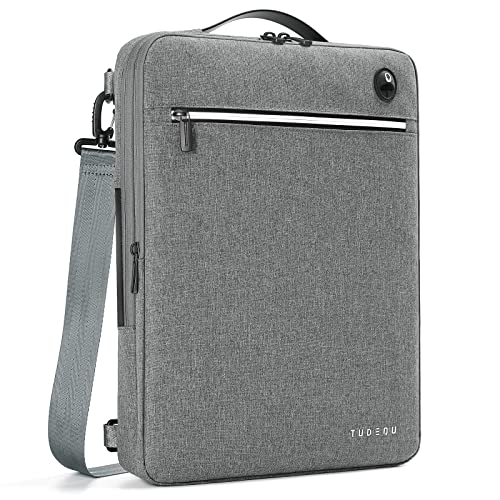 TUDEQU Laptop Bag for 15.6 Inch Laptop Tablet, 360° Protective Computer Bags with Shoulder Strap, Water Resistant Slim Laptop Carrying Sleeve Case for Women Men