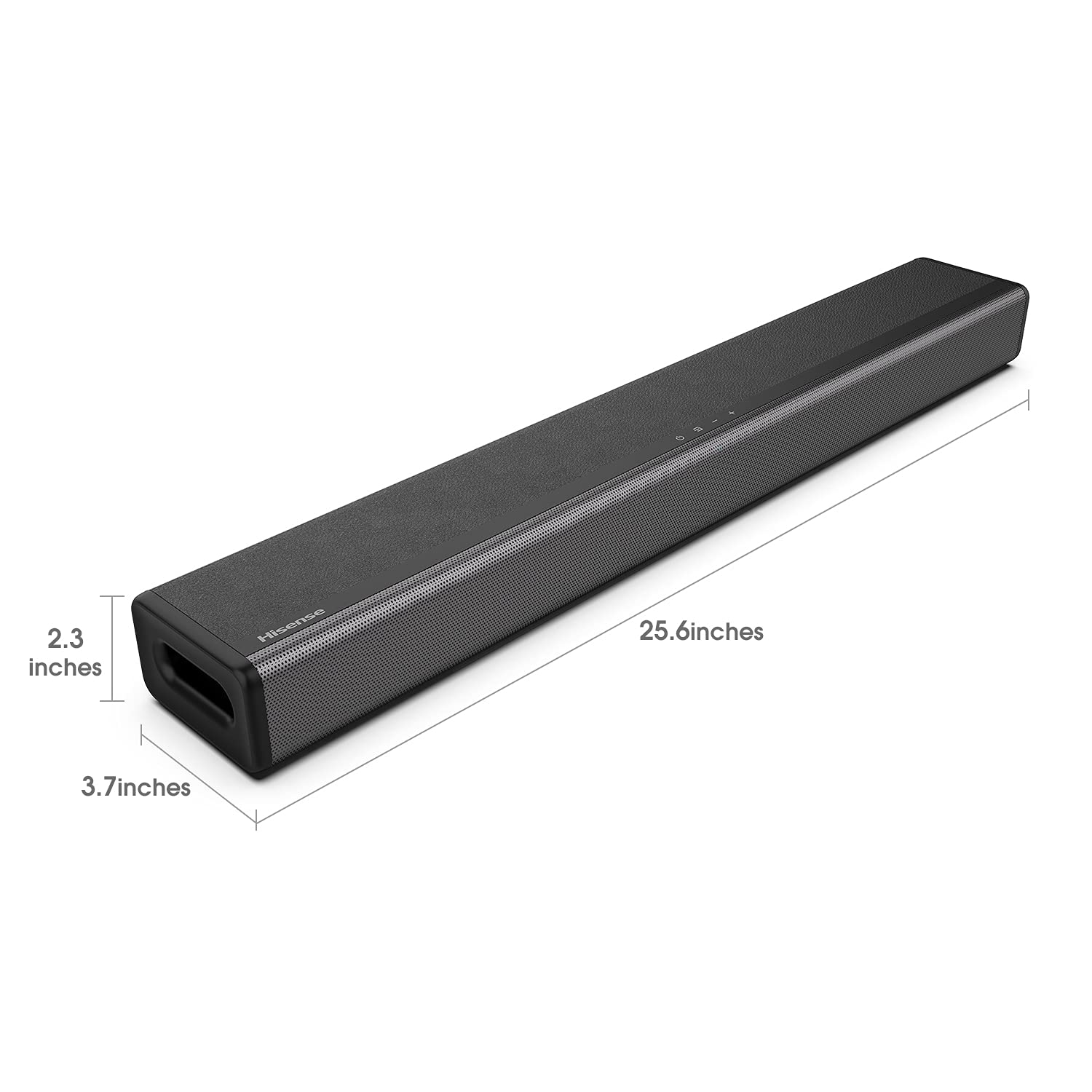 Hisense 43-Inch 4K UHD Smart Google TV with Alexa Compatibility and Hisense 2.1ch Sound Bar with Built-in Subwoofer (HS214)