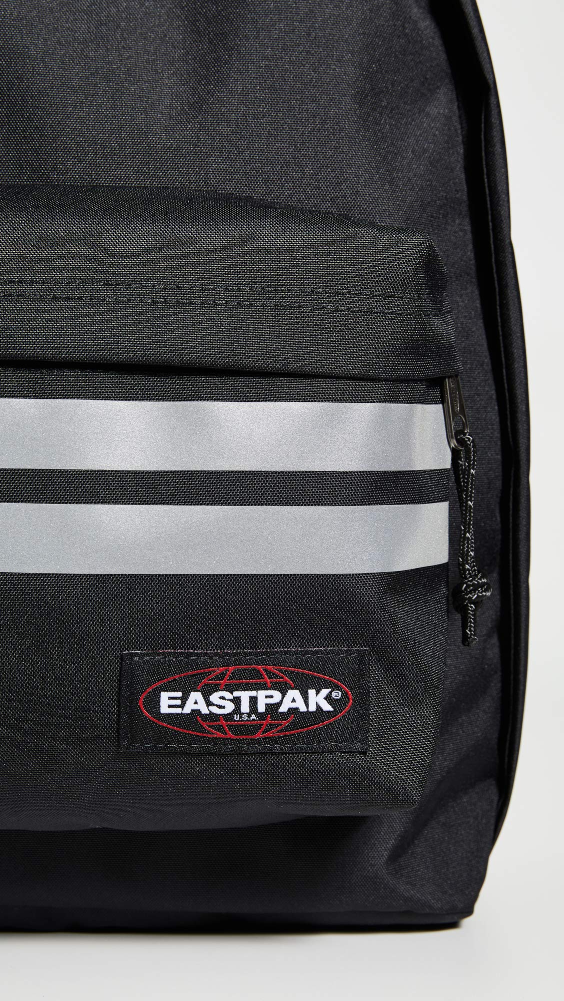Eastpak Men's Out Of Office Reflective Backpack, Reflective Black, One Size