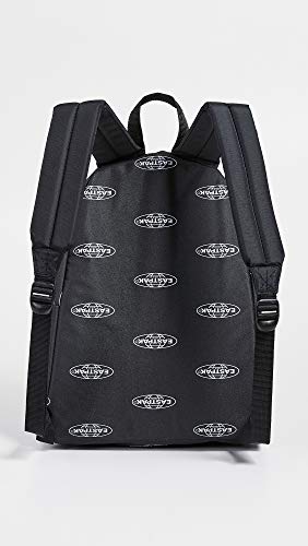 Eastpak Men's Padded Pak'r Backpack, Chatty Logo, Black, Print, One Size