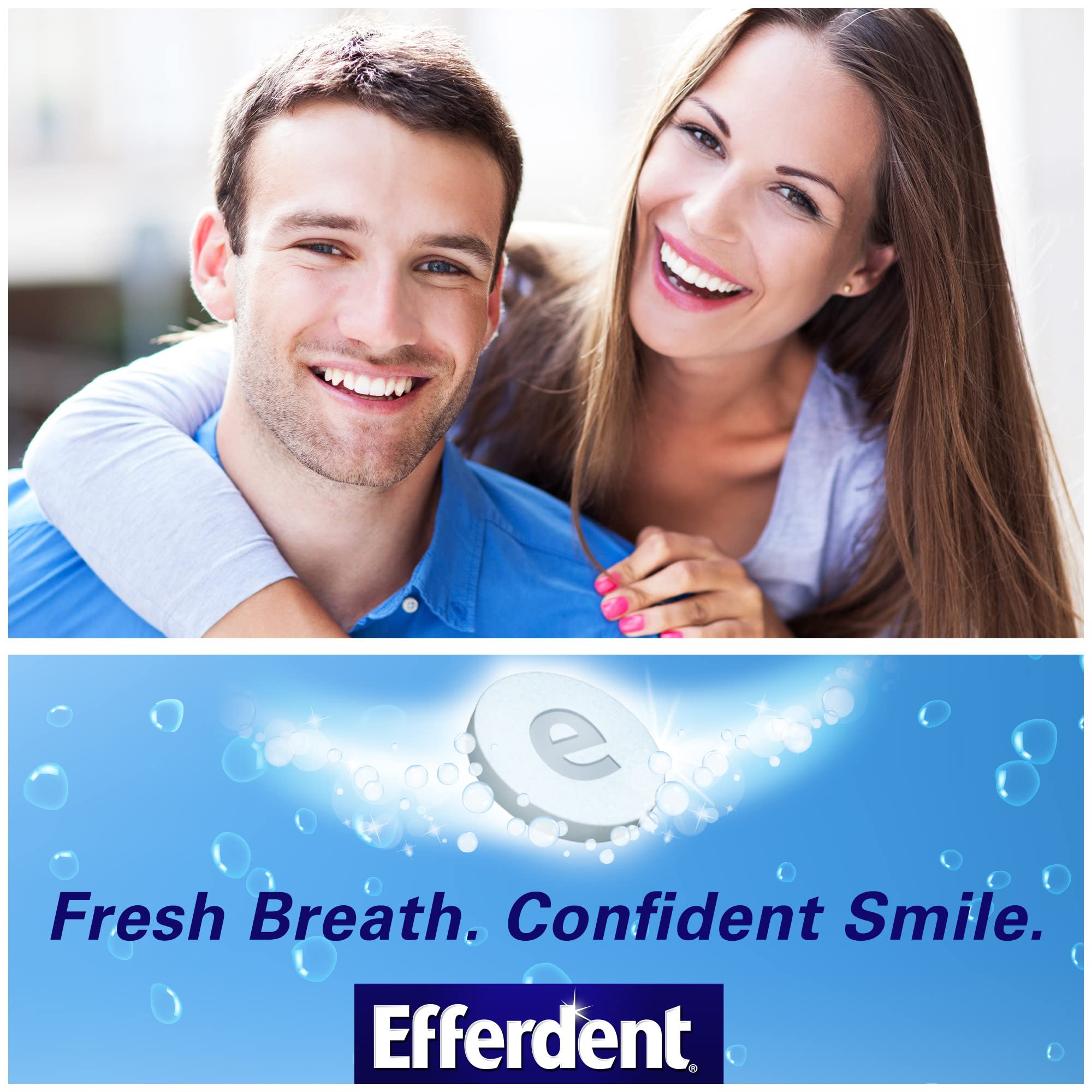 Efferdent Retainer & Denture Cleaner Tablets, Coffee & Tea, 126 Count