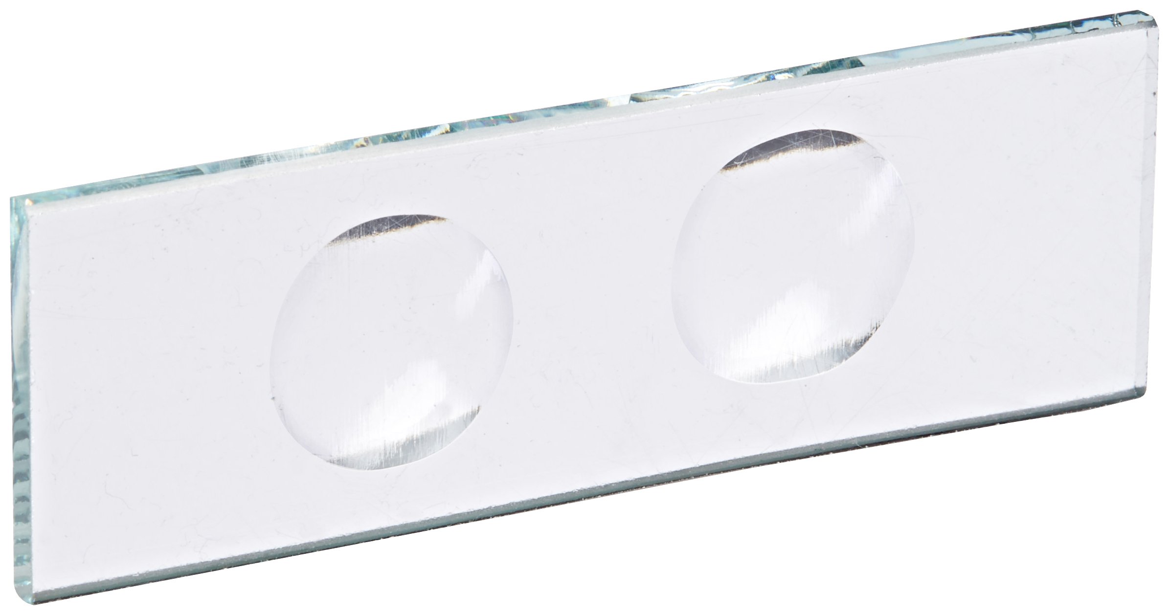 United Scientific CSTK02 Glass Thick Cavity Slides, 2 Concavities (Pack of 12)