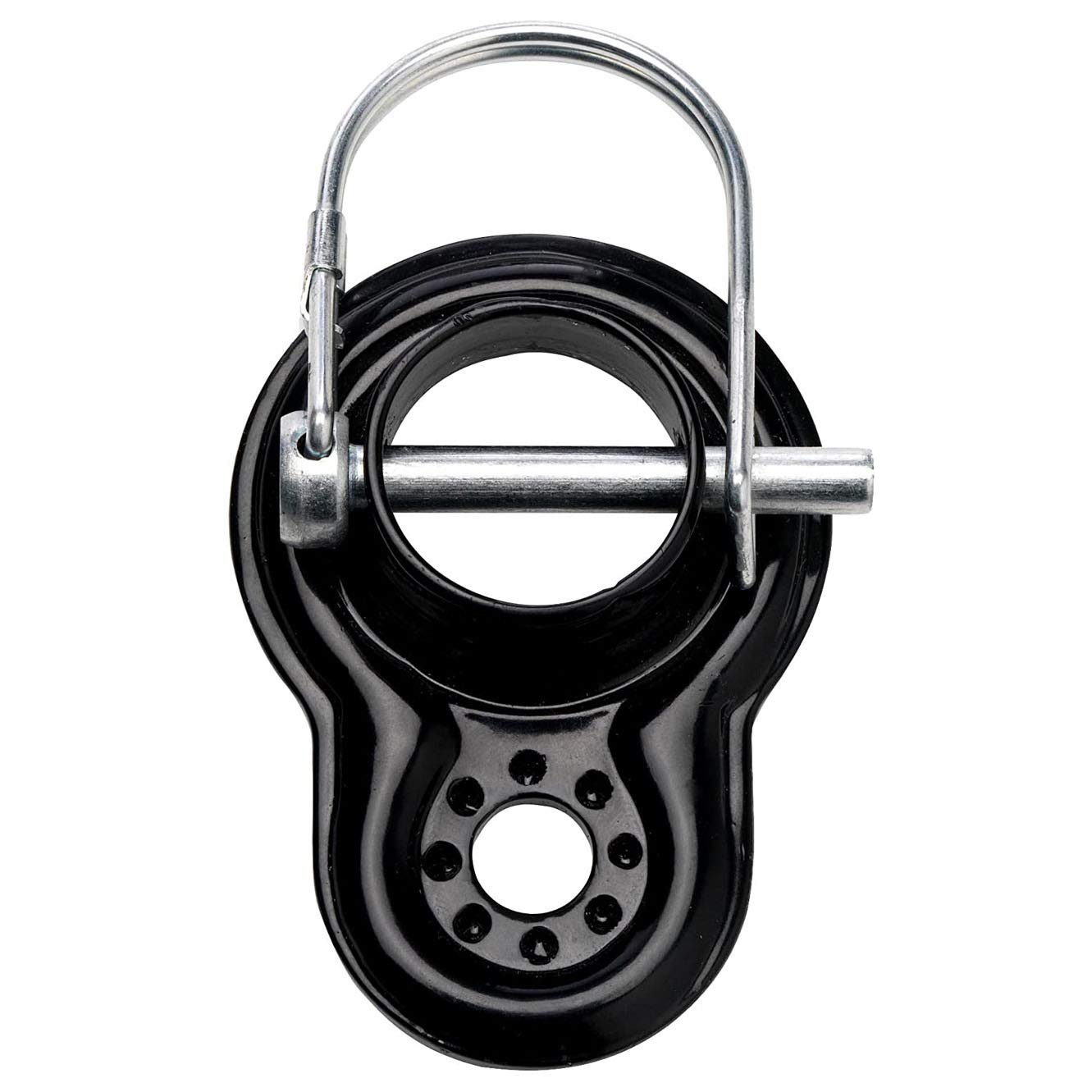 HJ Garden 1 Set Coupler Hitch Attachments for Instep and Schwinn Bike Trailers, Bicycle Trailer Accessories, Black