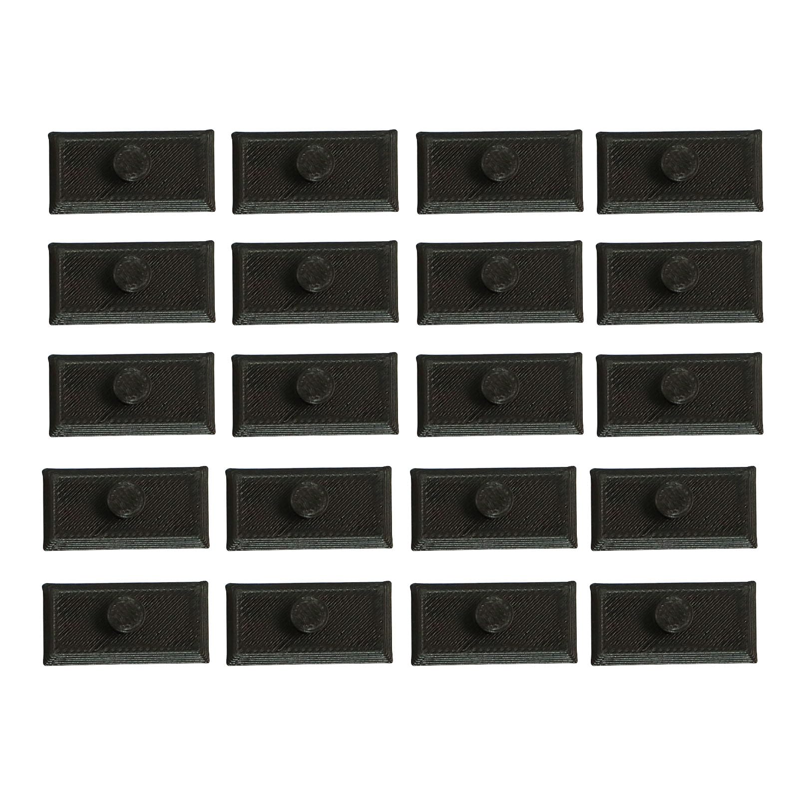 PIAOLGYI Wall Mount for Hot Wheels Modular,Plastic Blister Packed Toy Car Organizer Display Shelf Rack Wall Storage,Hanger Compatible with Hot Wheels, Matchbox or Johnny Lightning Cars(20 Pack)