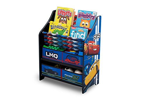 Disney/Pixar Cars Book and Toy Organizer by Delta Children, Greenguard Gold Certified