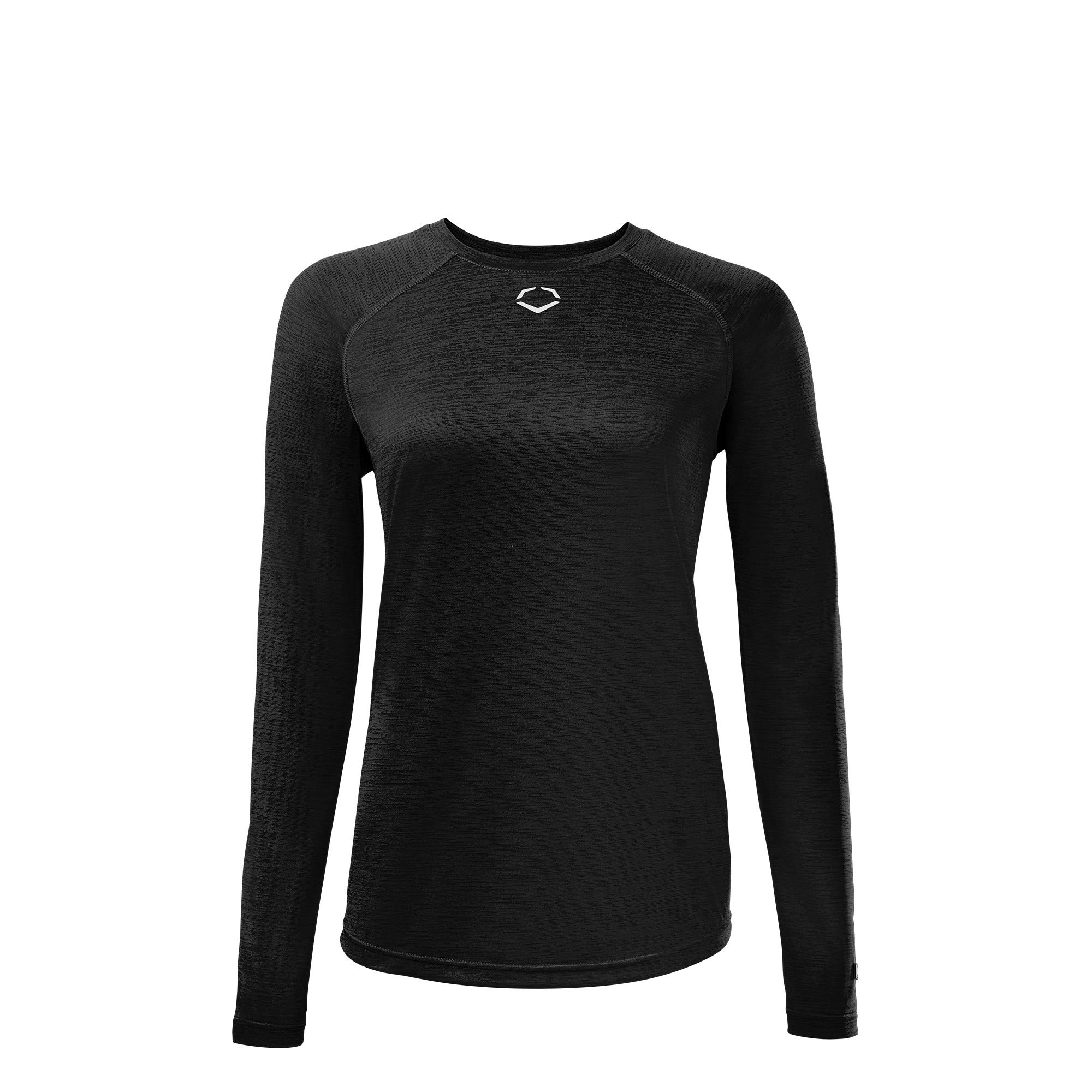 EvoShield FX Long Sleeve Training Tee, Black - Small