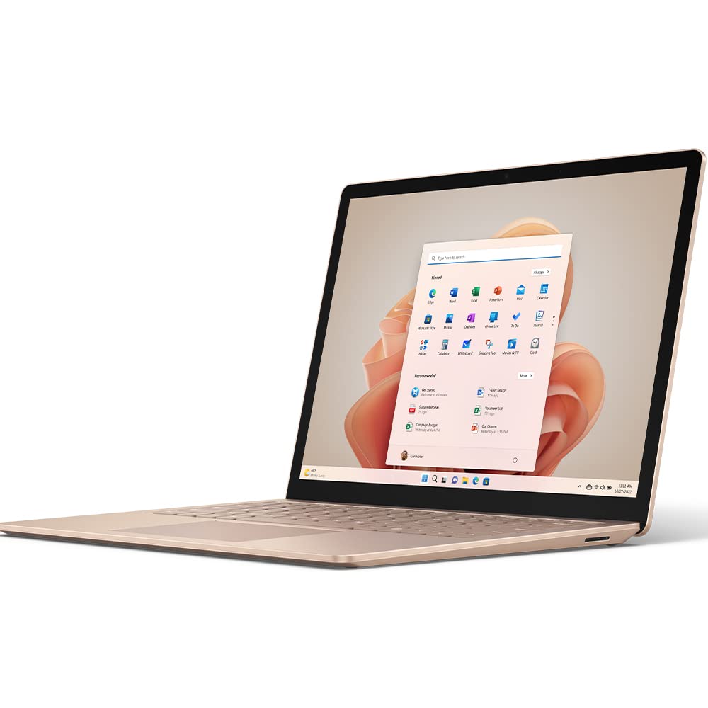 Microsoft R1S-00062 Surface Laptop 5 13.5" Intel i5, 8GB/512GB Touch, Sandstone Bundle 365 Personal 15 Month Subscription