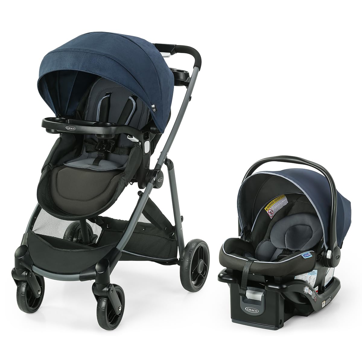Graco Modes Element LX Travel System | Includes Baby Stroller with Reversible Seat