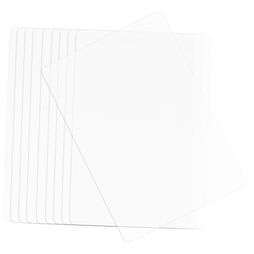 NUOBESTY 10pcs Drawing Board for 3D Printing Pen Plastic Convenient Painting Mat 3D Printing Pen Mat Plastic Basic Template