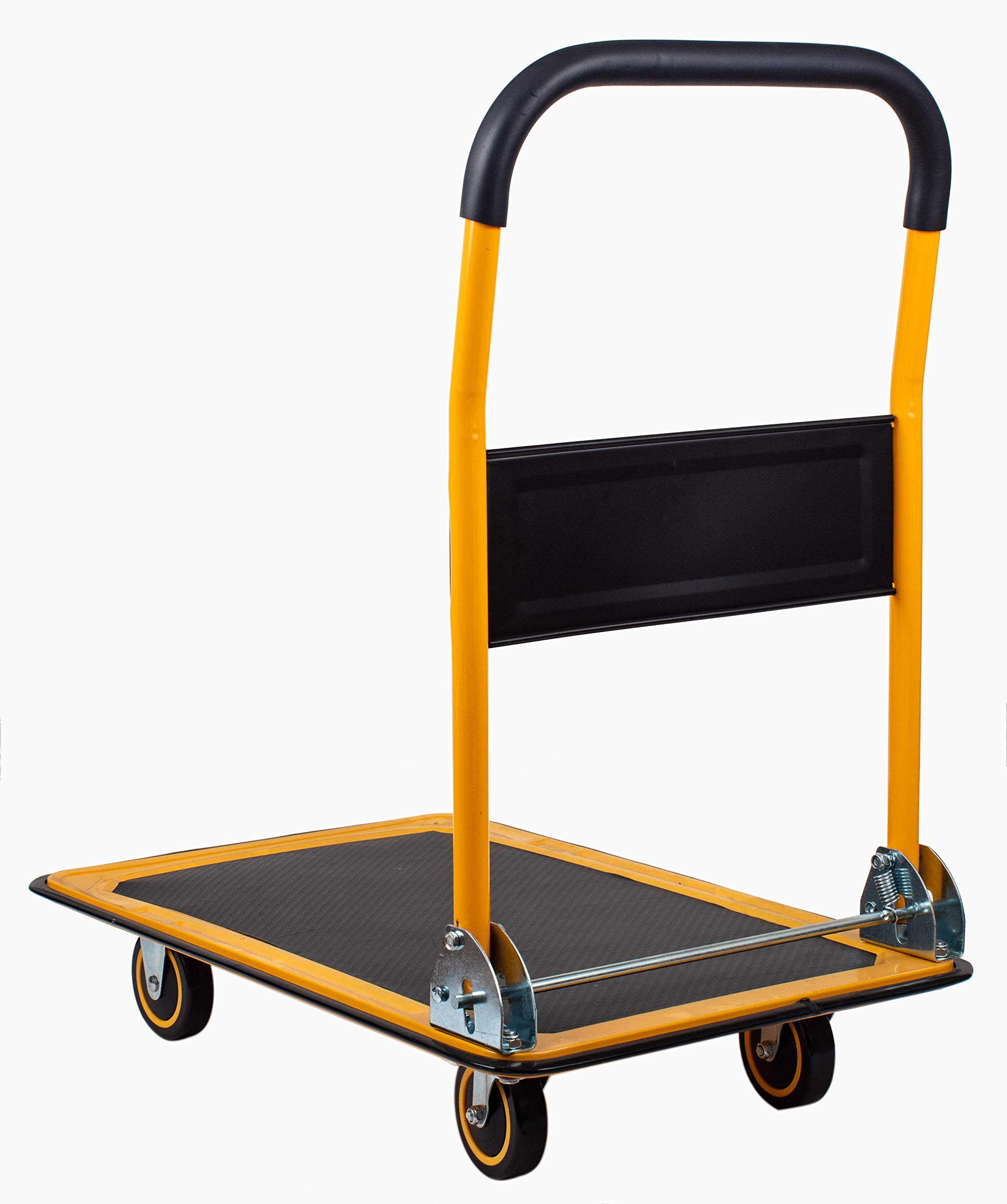 WEN 1320 lbs. Capacity Furniture Moving Dolly Two Pack and MaxWorks Foldable Platform Truck Push Dolly 330 lb. Weight Capacity