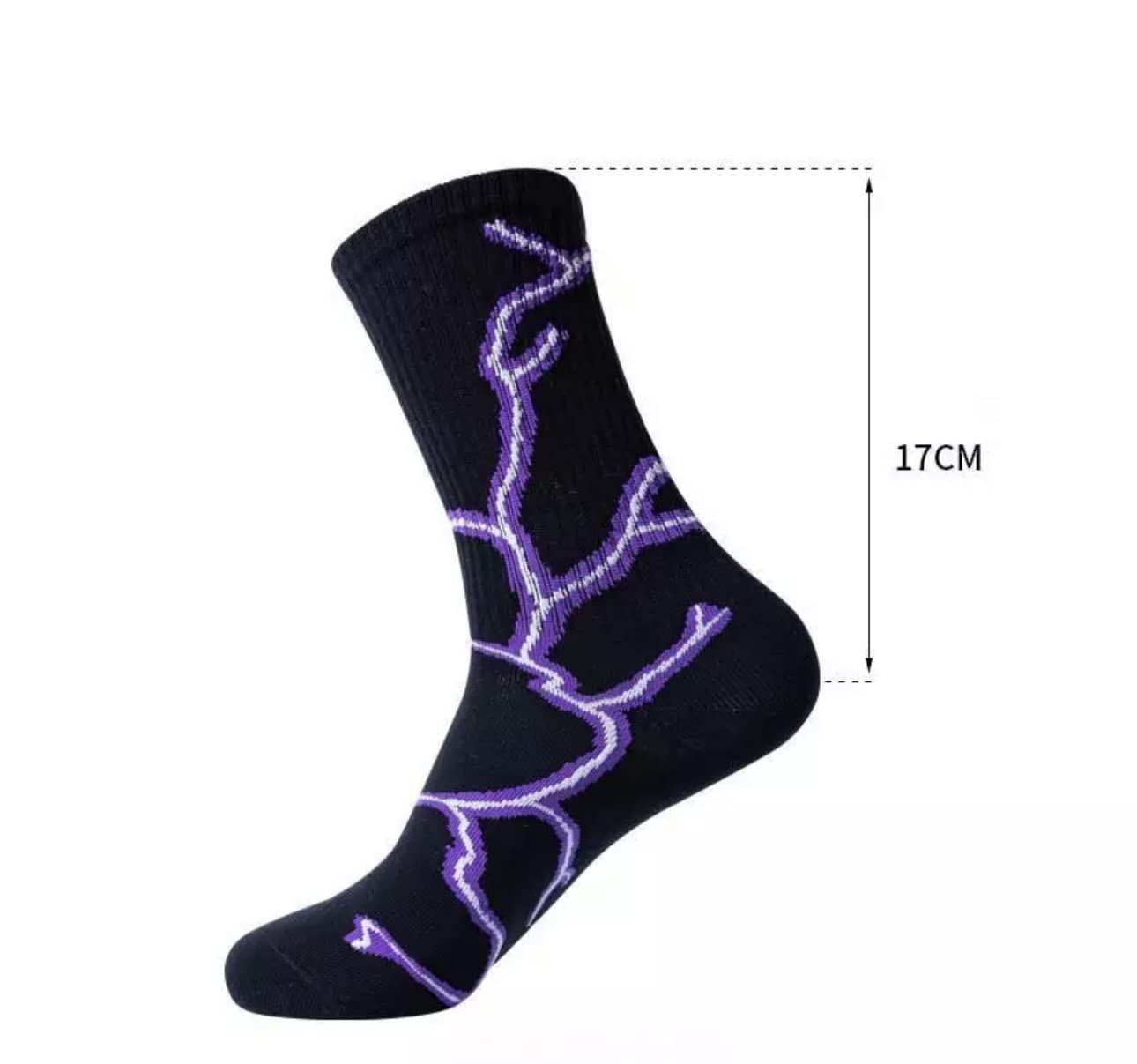 Got Drip? Lightning bolt socks hiphop trending hype