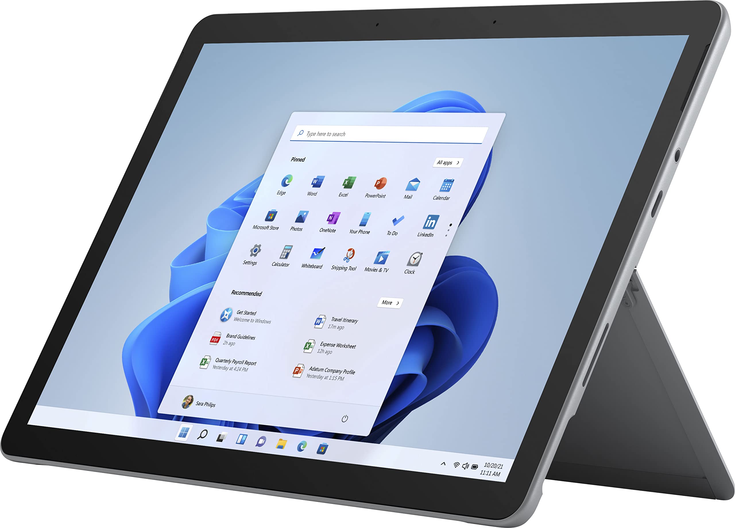 Microsoft Surface Go 2, Intel M3-8100Y, 8GB RAM, 128GB SSD, 10" Touchscreen, Intel UHD Graphics 615, Windows 10 Pro (Renewed)