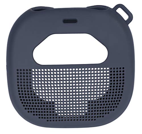 Silicone Cover Sleeve for Bose SoundLink Micro Portable Outdoor Speaker, Customized Design Skin Protecting in All 6 Directions, Best Matching in Shape and Color(Midnight Blue)