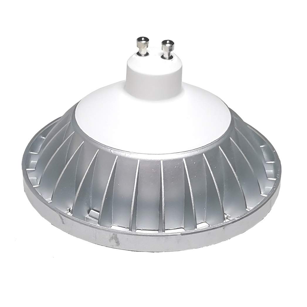 QLEE Dimmable GU10 Base AR111 15W 30°Beam Angle SMD LED Bulb 3000k Warm Light AC120V Spotlights Down Track Light 1500Lm