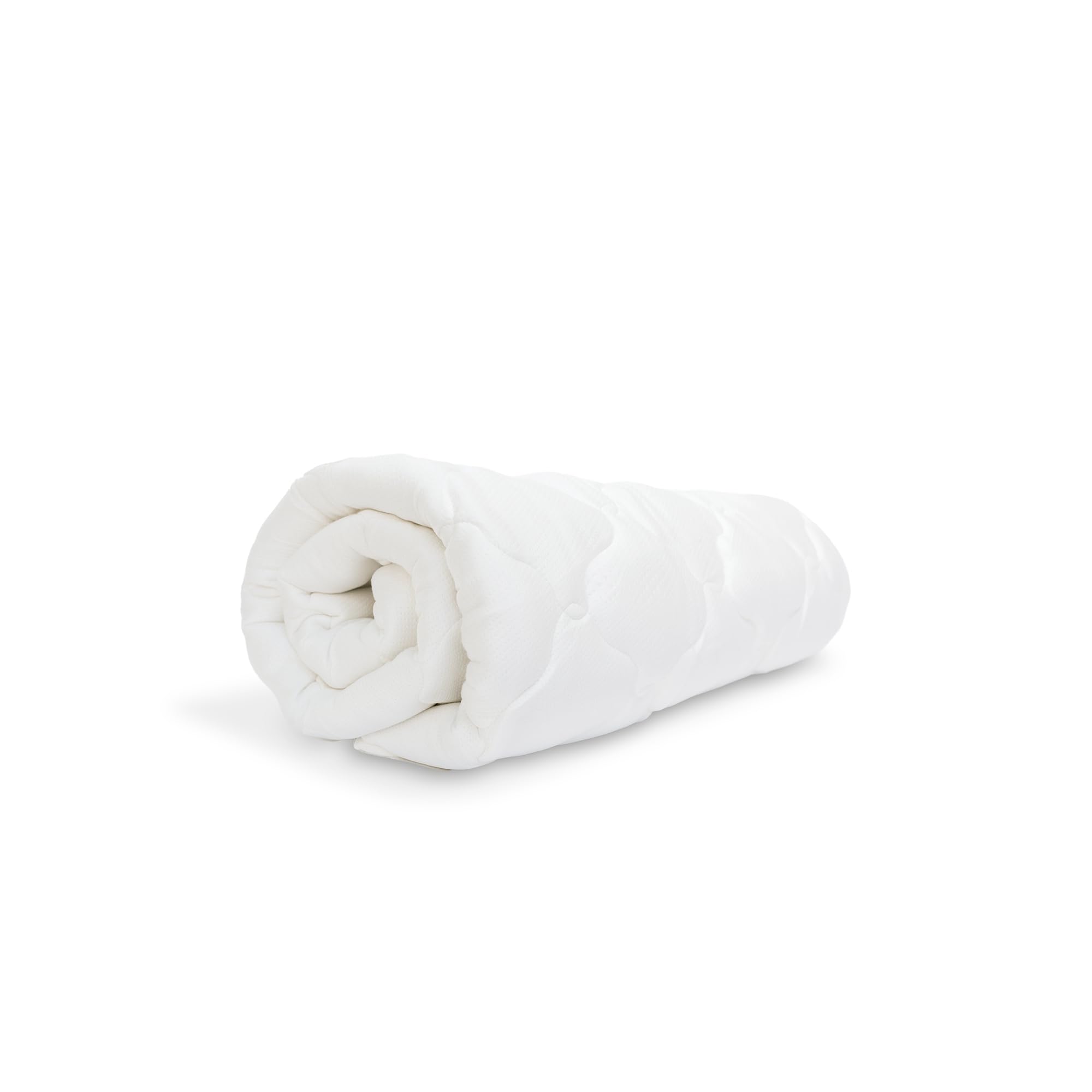 Rayon from Bamboo Extra Thick Mattress Pad with Fitted Skirt - Extra Plush Cooling Topper - Queen