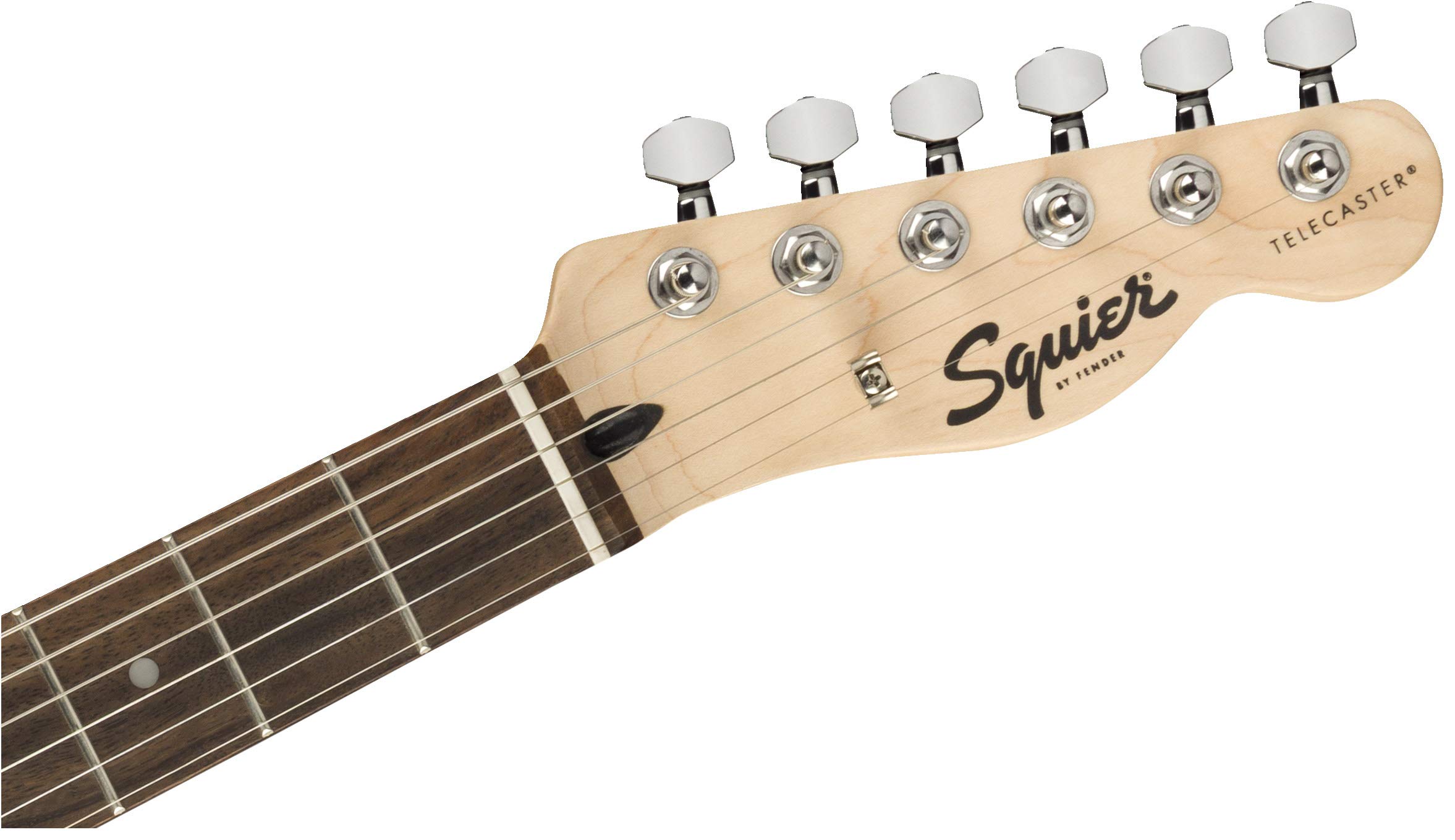 Fender Squier Bullet Telecaster, Laurel - Black Bundle with Gig Bag, Tuner, Strap, Picks, Fender Play Online Lessons, and Austin Bazaar Instructional DVD