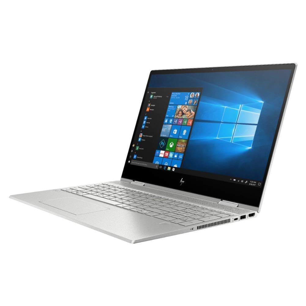 HP Envy x360 2 in 1 Laptop Premium 2019, Intel Quad-Core i5-8265U(>i5-8250U), 15.6" FHD IPS Touchscreen, 8GB DDR4, 512GB PCIe SSD, Backlit Keyboard Fingerprint HDMI BT 5.0 WiFi USB-C Win 10
