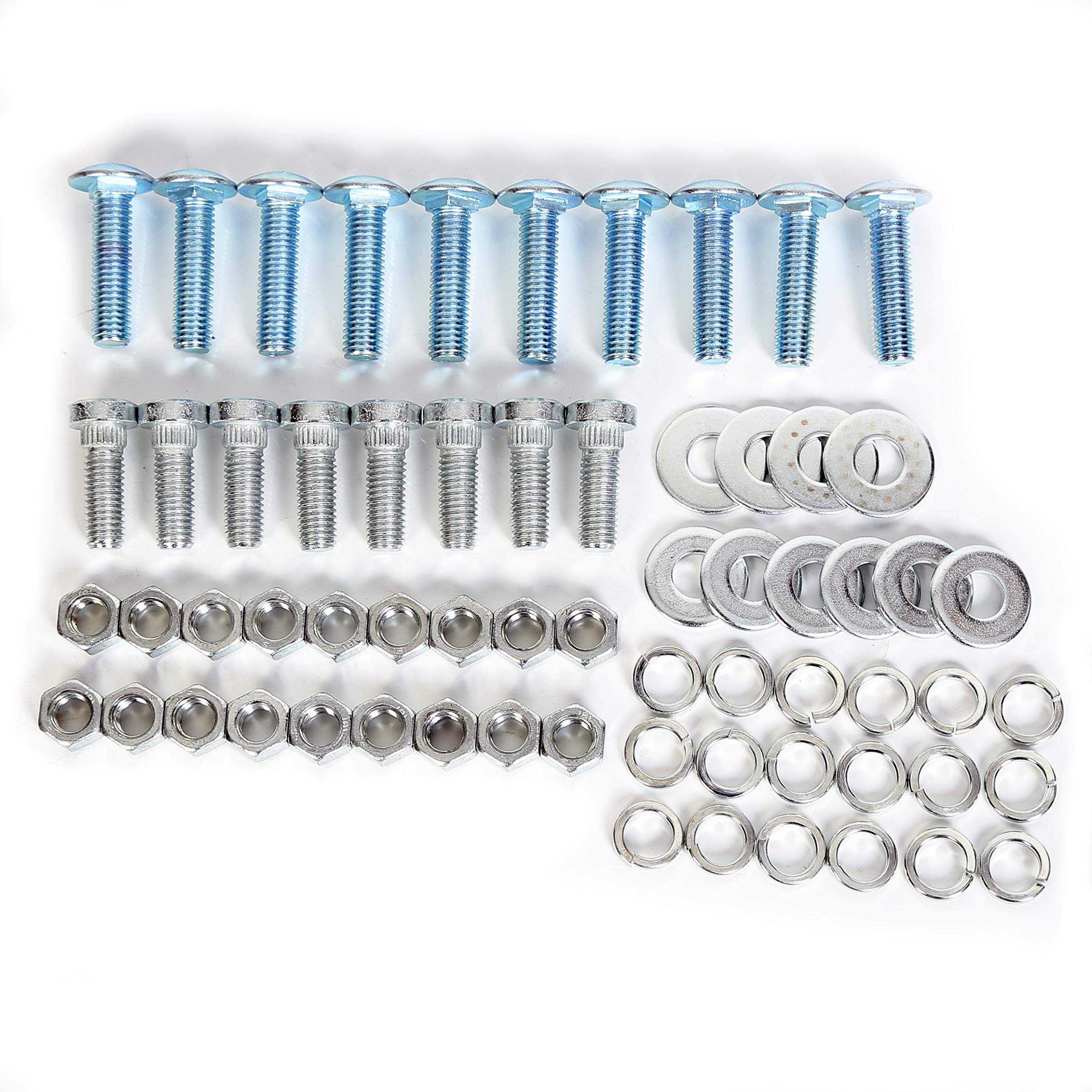 ECOTRIC Fifth 5th Wheel Trailer Hitch Mount Rails and Brackets W/Installation Kits for Full-Size Trucks